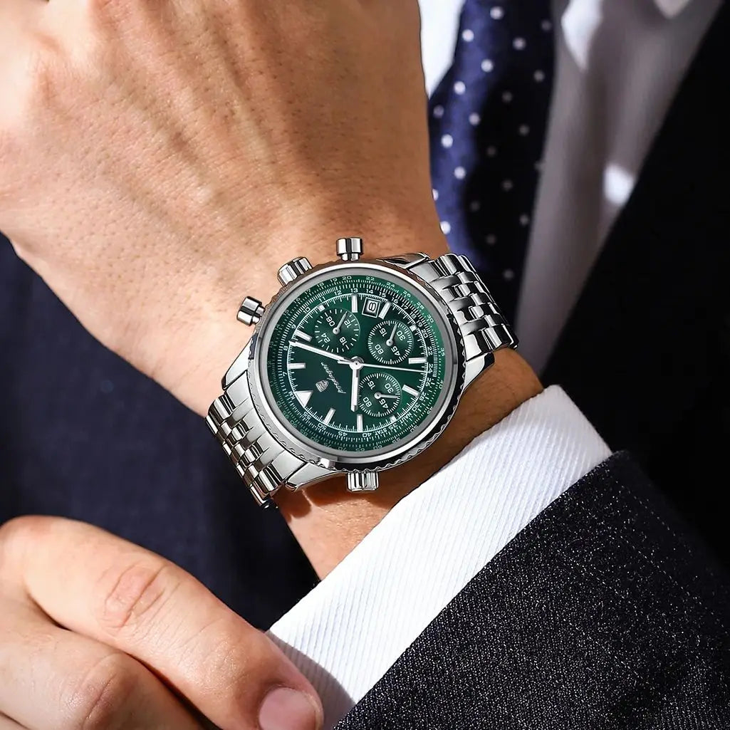Meridian Steel Chronograph