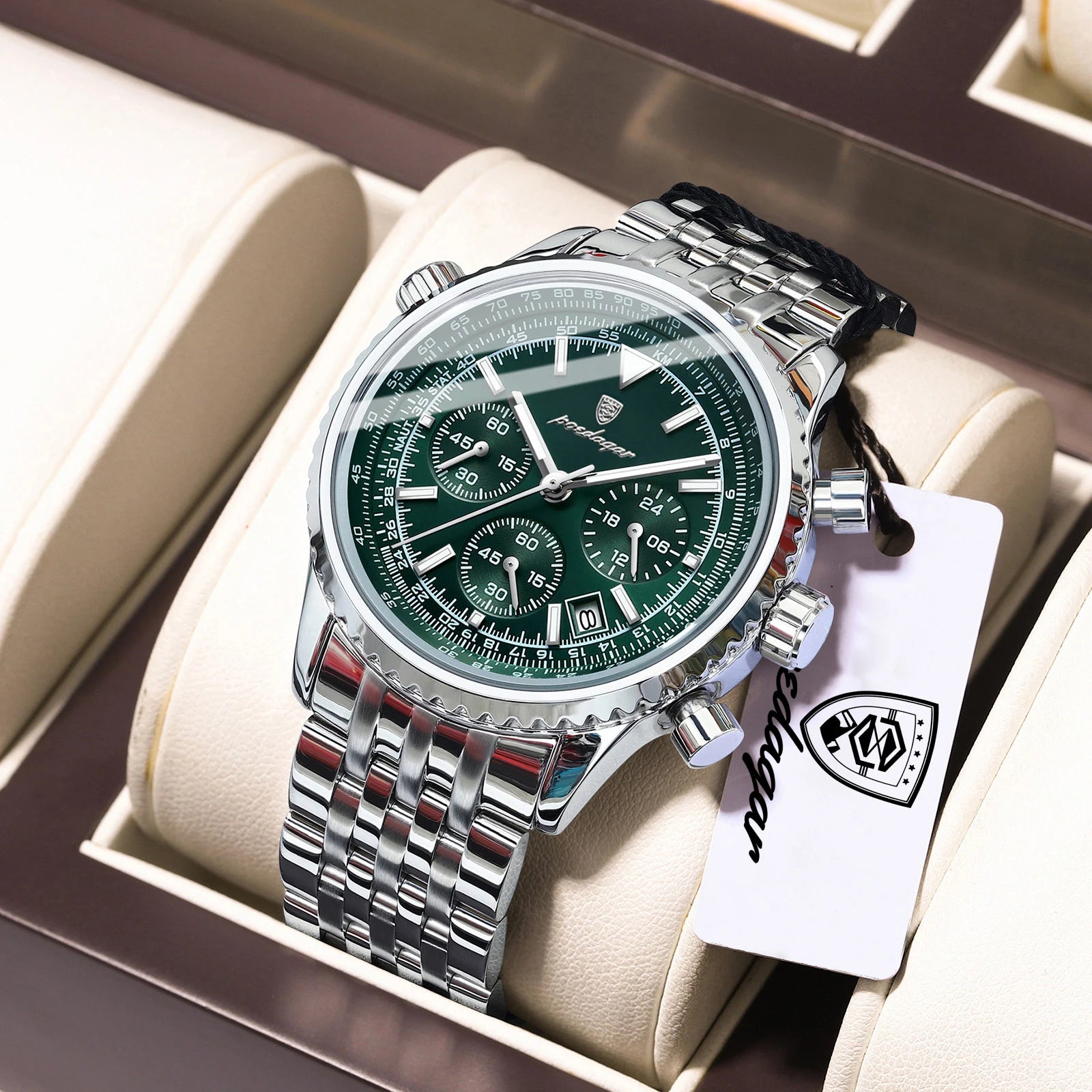 Meridian Steel Chronograph